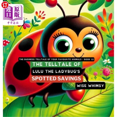 海外直订The Telltale of Lulu the Ladybug's Spotted Savings 瓢虫露露的斑点储蓄的故事