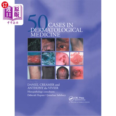 海外直订医药图书Fifty Dermatological Cases 皮肤病50例