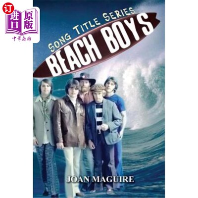 海外直订Beach Boys Large Print Song Title Series 海滩男孩大号印刷歌曲标题系列