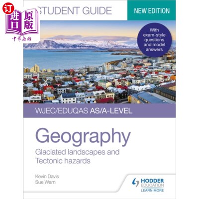 海外直订WJEC/Eduqas AS/A-level Geography Student Guide 3... WJEC/Eduqas AS/A-level地理学生指南3:冰川景观与构造灾害