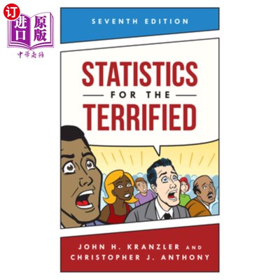 海外直订Statistics for the Terrified 受惊吓人群的统计数据