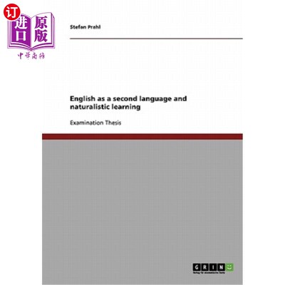 海外直订English as a second language and naturalistic learning 英语作为第二语言和自然主义学习