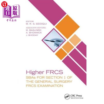 海外直订医药图书Higher FRCS 高FRCS