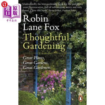 海外直订Thoughtful Gardening 深思熟虑的园艺