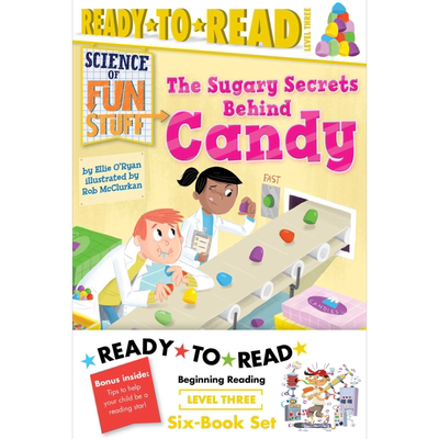 Ready-To-Read Level 3：Science of Fun Stuff Value Pack 齐齐学会读3级：有趣的科学6册盒装(新版）英文原版童书【中商原?