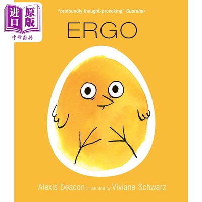Viviane Schwarz Alexis Deacon Ergo 小鸡尔格 儿童绘本 哲学思维启发自我世界探索故事图画书 英文原版进口图书【中商原版?