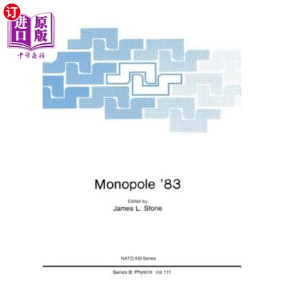 海外直订Monopole '83 单极子83