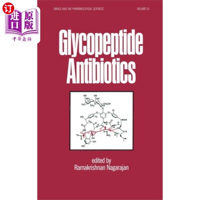 海外直订医药图书Glycopeptide Antibiotics 糖肽类抗生素