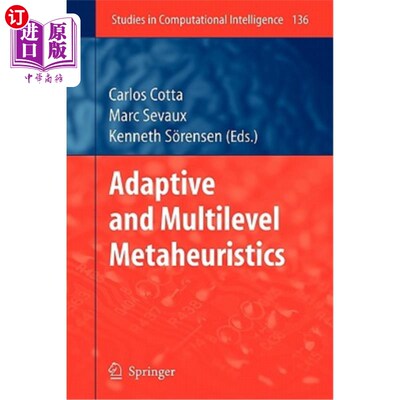 海外直订Adaptive and Multilevel Metaheuristics 自适应和多层元启发式