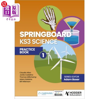 海外直订Springboard: KS3 Science Practice Book 1 跳板:KS3科学实践书1