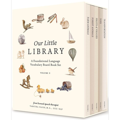 我们的图书馆英文原版纸板书