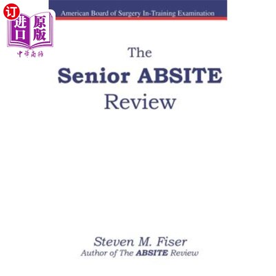 海外直订医药图书The Senior ABSITE Review 高级缺席审查