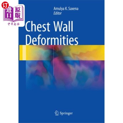 海外直订医药图书Chest Wall Deformities 胸壁畸形