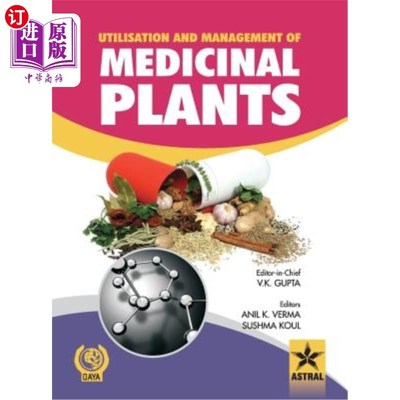 海外直订医药图书Utilisation and Management of Medicinal Plants Vol. 1 药用植物的利用和管理第1卷