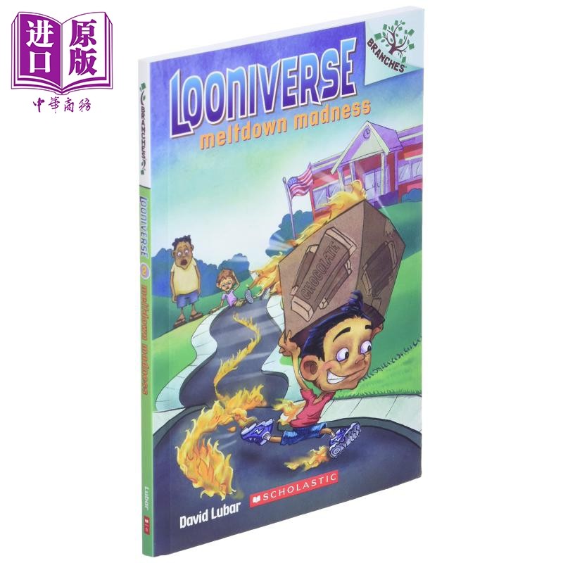 现货 LOONIVERSE#02: MELTDOWN MADNESS学乐大树系列：怪诞世界2英文原版进口图书儿童读物 6-12岁 ...