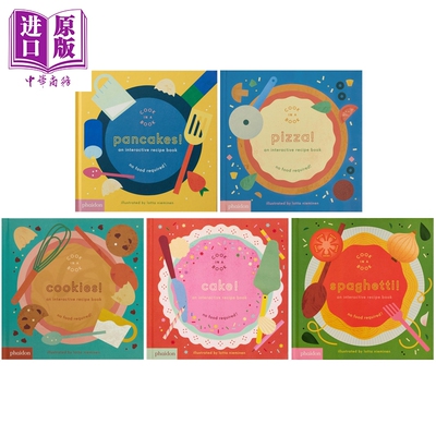 互动食谱书英文原版童书