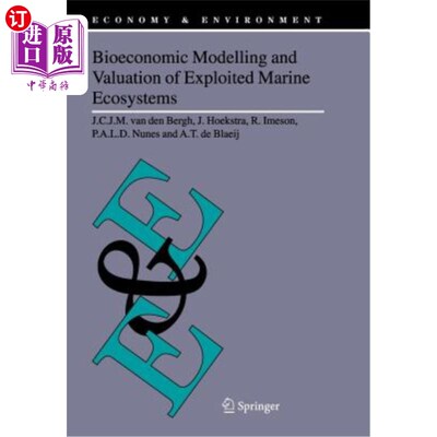 海外直订Bioeconomic Modelling and Valuation of Exploited Marine Ecosystems 开发海洋生态系统的生物经济模型和价值评估