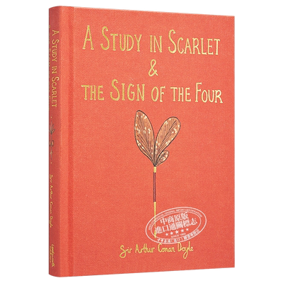 福尔摩斯探案集英文原版 血字的研究&四签名 Sherlock Holmes 经典小说收藏版 福尔摩斯英文原版 夏洛克福尔摩斯原著小说