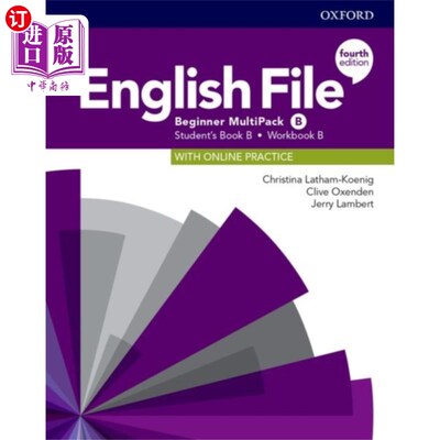 海外直订English File: Beginner: Student's Book/Workbook ... 英文档案:初学者:学生手册/练习册多功能B