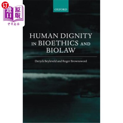 海外直订医药图书Human Dignity in Bioethics and Biolaw 生命伦理学与生物法中的人的尊严