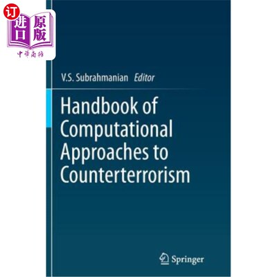 海外直订Handbook of Computational Approaches to Counterterrorism 反恐计算方法手册