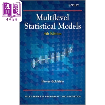 现货 多层统计模型 第4版 Multilevel Statistical Models 4e 英文原版 Harvey Goldstein 中商原版