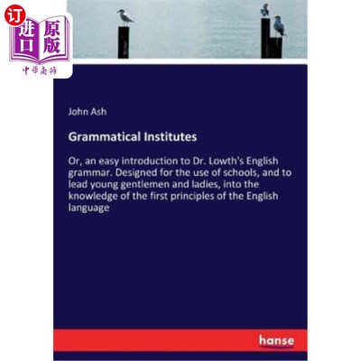 海外直订Grammatical Institutes 语法机构