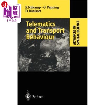 海外直订Telematics and Transport Behaviour 远程信息处理和运输行为