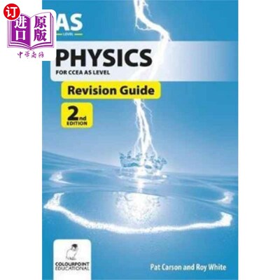 海外直订Physics Revision Guide for CCEA AS Level CCEA AS级物理修订指南