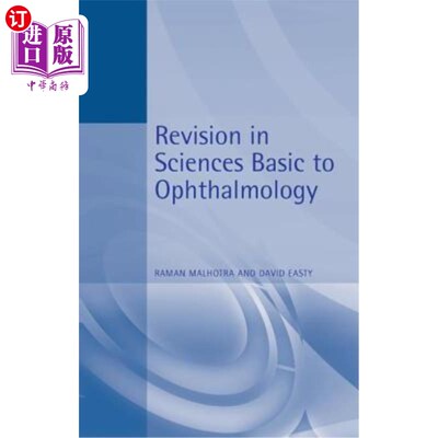 海外直订Revision in Sciences Basic to Ophthalmology 眼科基础科学复习