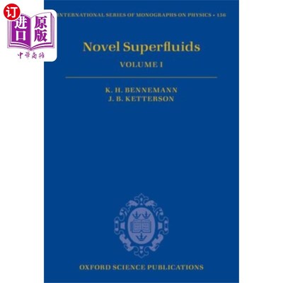 海外直订Novel Superfluids 新型超流体