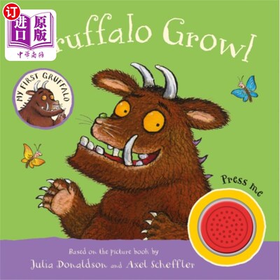 海外直订My First Gruffalo: Gruffalo Growl 我的第一只格鲁法洛:格鲁法洛咆哮