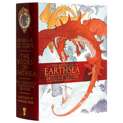 预售 地海传说全集 精装插图版 英文原版 The Books of Earthsea The Complete Illustrated Edition 厄休拉 勒古恩【中商原版】