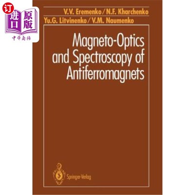 海外直订Magneto-Optics and Spectroscopy of Antiferromagnets