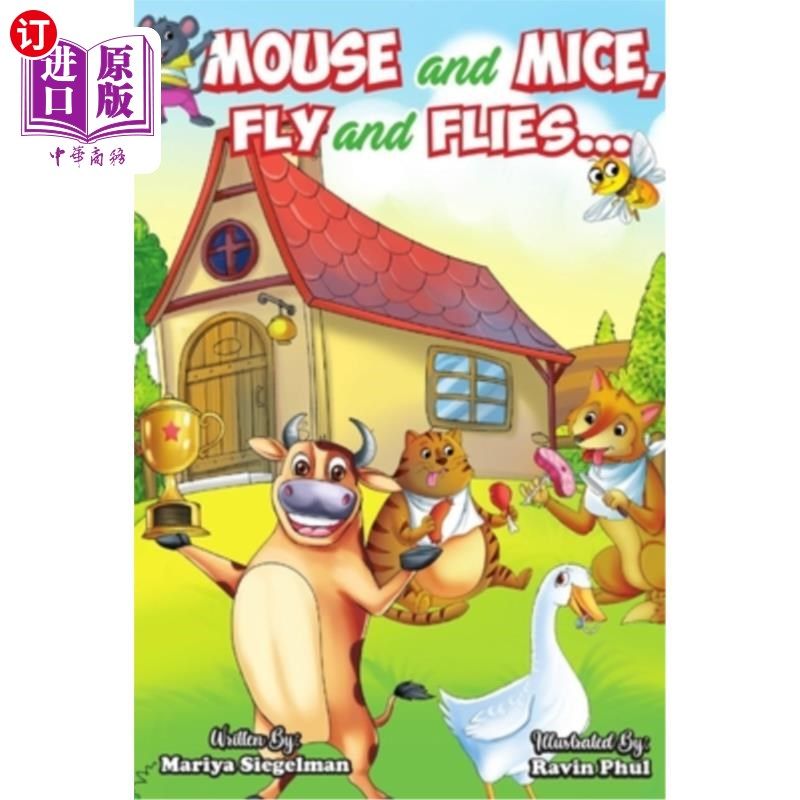 海外直订Mouse and Mice, Fly and Flies老鼠和老鼠，飞啊飞_虎窝淘