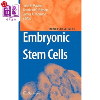 海外直订医药图书Embryonic Stem Cells 胚胎干细胞