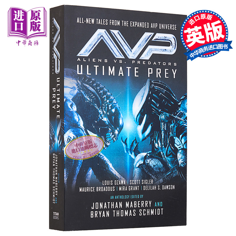 异形大战铁血战士猎物英文原版 Aliens vs Predators AVP ULTIMATE PREY Jonathan Maberry Bryan Thomas Schmidt【中商原?_虎窝淘