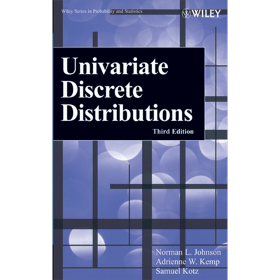 现货 单变量离散分布 第3版 Univariate Discrete Distrbutions, Third Edition 英文原版 Norman Johnson 中商原版