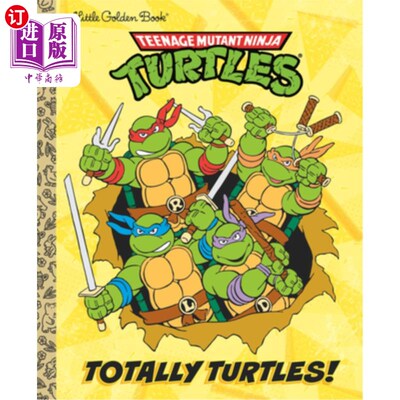 海外直订Totally Turtles! (Teenage Mutant Ninja Turtles) 完全是乌龟！（忍者神龟）
