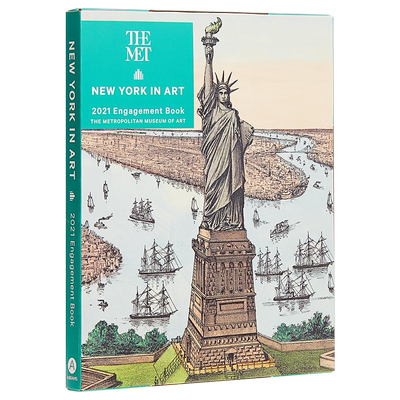 现货 New York in Art 2021 Book Calendar 英文原版 大都会艺术博物馆2021年手账日历 艺术作品中的纽约【中商原版】