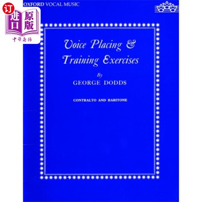 海外直订Voice placing and training exercises 声音放置和训练练习