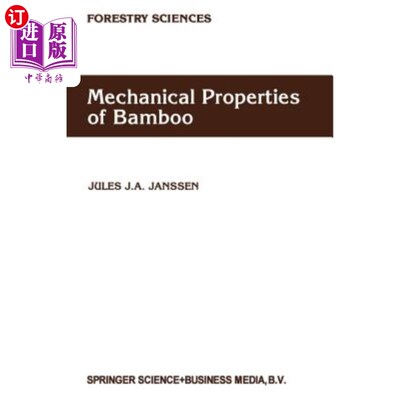 海外直订Mechanical Properties of Bamboo 竹材的力学性能