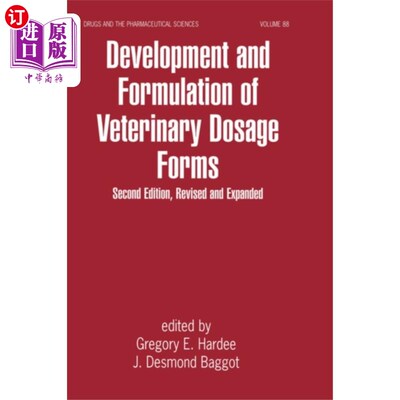 海外直订医药图书Development and Formulation of Veterinary Dosage... 兽药剂型的开发和配方