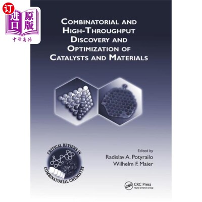 海外直订Combinatorial and High-Throughput Discovery and ... 组合高通量催化剂和材料的发现与优化