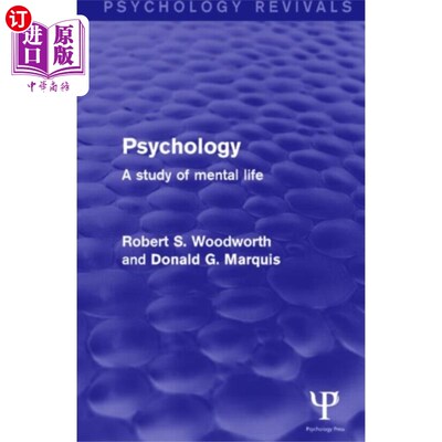 海外直订Psychology (Psychology Revivals) 心理学(心理学复兴)