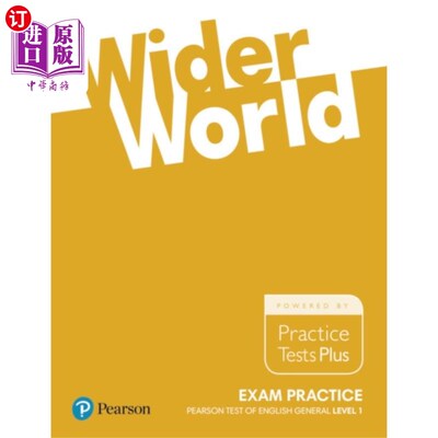 海外直订Wider World Exam Practice: Pearson Tests of English General Level 1(A2) 大世界考试实践：皮尔逊英语普通一级考试