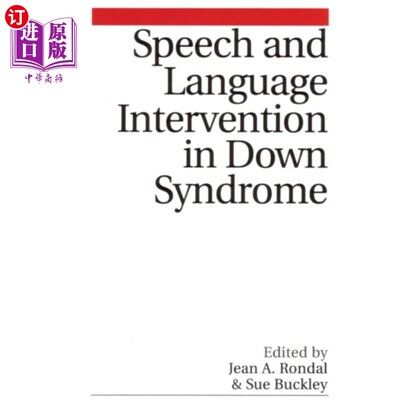 海外直订Speech and Language Intervention in Down Syndrome 唐氏综合症的言语和语言干预