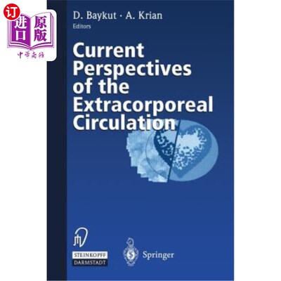 海外直订医药图书Current Perspectives of the Extracorporeal Circulation 体外循环的现状展望