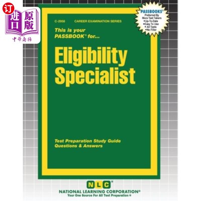 海外直订Eligibility Specialist 资格的专家