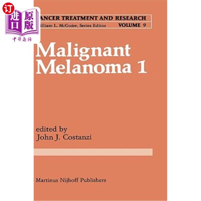 海外直订医药图书Malignant Melanoma 1 恶性黑色素瘤1